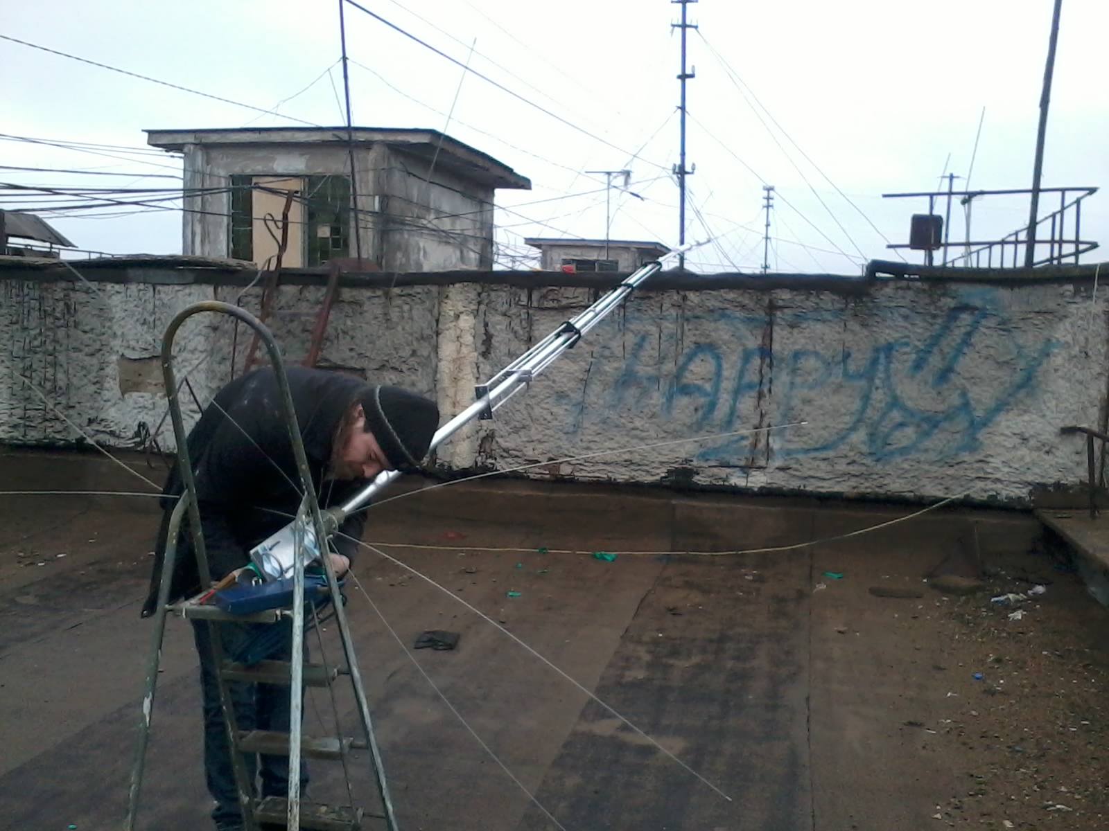 сборка CUSHCRAFT R8 - Фотогалерея на CQHAM.RU