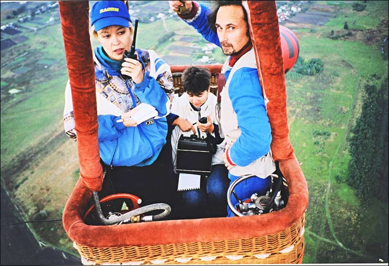 В эфире с воздушного шара. RA0BM, RA3FB/3, RV3ACA - Фотогалерея на CQHAM.RU