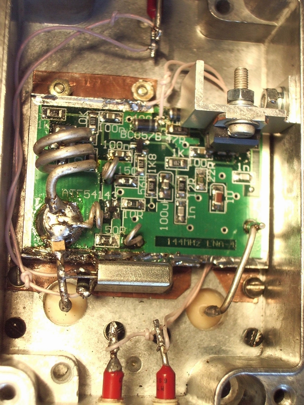 LNA ATF-54143 144MHz - Фотогалерея на CQHAM.RU